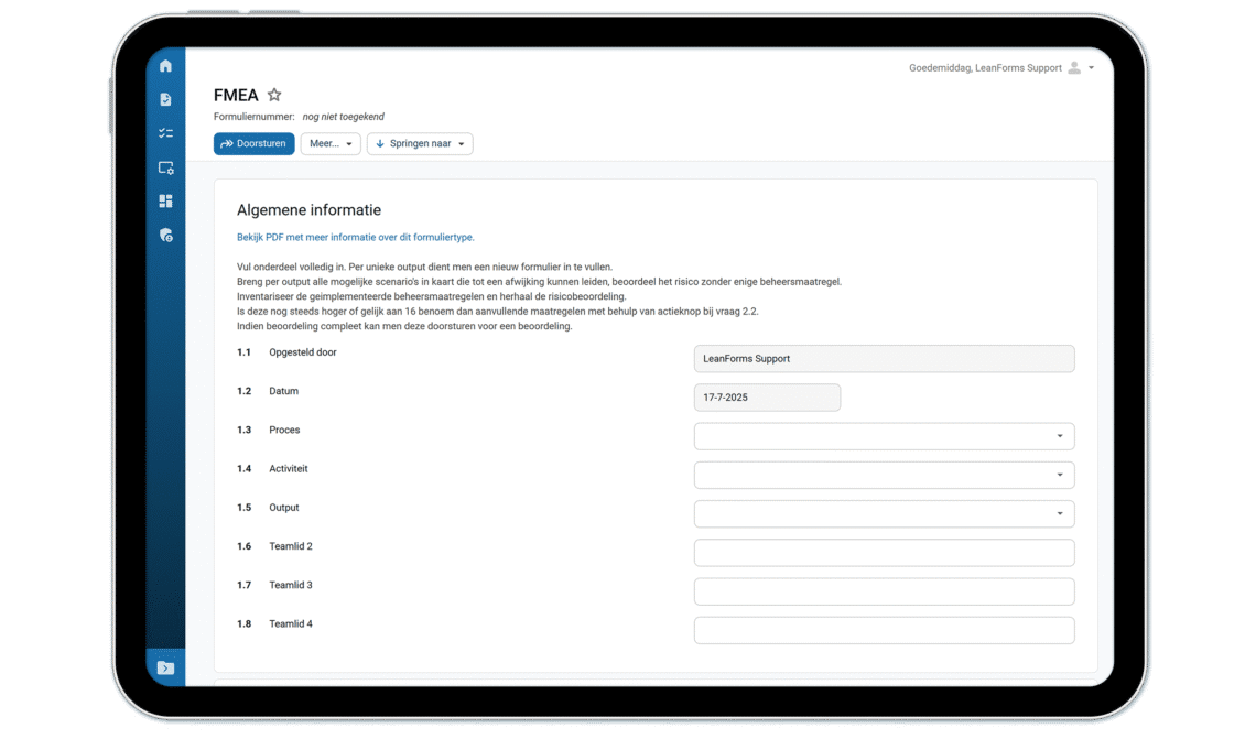FMEAform - LeanForms%